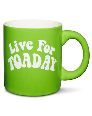 Live For Toaday Toad Coffee Mug - 20 oz. - Spencer's
