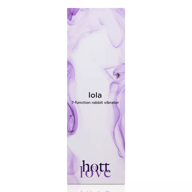 Lola 7-Function Waterproof Rechargeable Rabbit Vibrator 8.9 Inch - Hott Love - Spencer's
