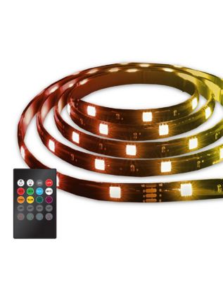 Sound Reactive Multicolor LED Light Strip 12 Feet - Monster - Spencer's