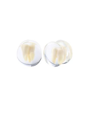 Tooth Resin Double Flare Plugs - Spencer's