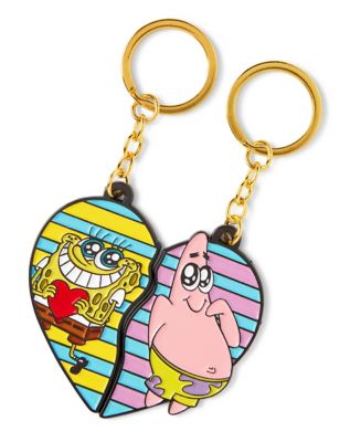 SpongeBob SquarePants and Patrick Star Bestie Keychain - Spencer's