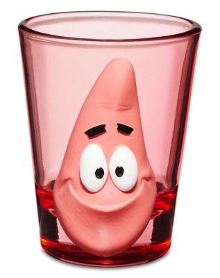 Pink Molded Patrick Star Shot Glass 2 oz. - SpongeBob SquarePants ...