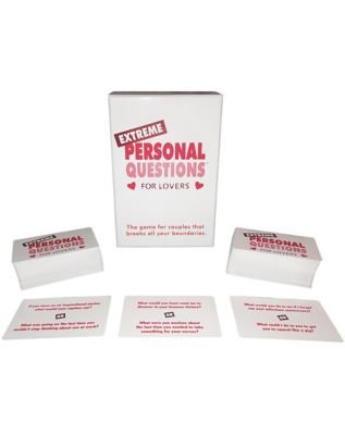Extreme Personal Questions for Lovers Game - Spencer's