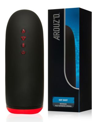 Hot Shot Fully Automated Rechargeable Stroker - Arouz'd - Spencer's