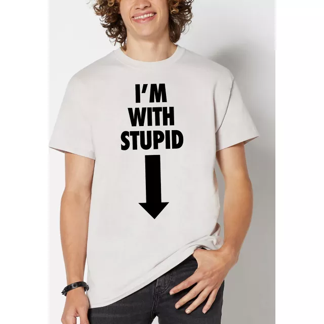 I'm With Stupid T-Shirt - Danny Duncan - Spencer's