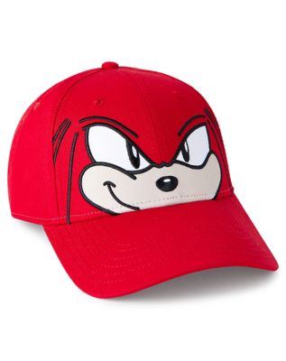 Knuckles Face Snapback Hat - Sonic the Hedgehog - Spencer's