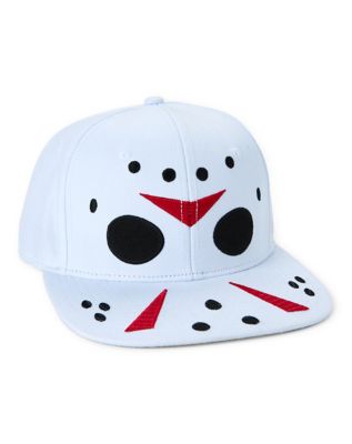 Jason Voorhees Mask Snapback Hat - Friday the 13th - Spencer's