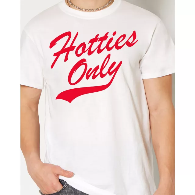 Hotties Only T Shirt - Spencer's
