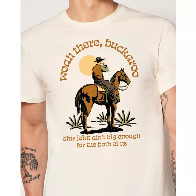 Woah There Buckaroo T Shirt - Spencer's