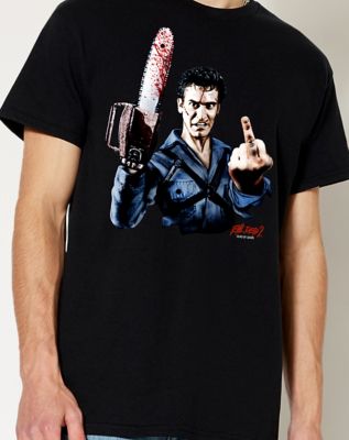 Ash Chainsaw Hand T Shirt - Evil Dead 2 - Spencer's