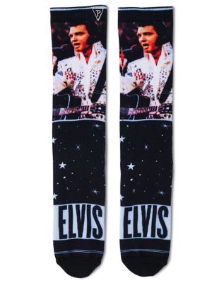 Elvis Presley Crew Socks - Spencer's