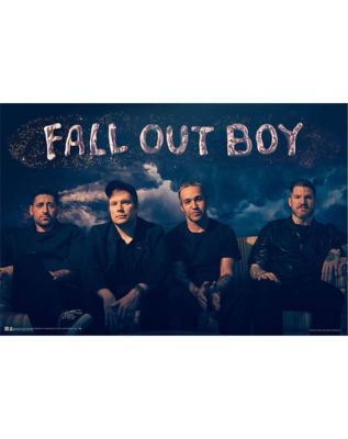 Fall Out Boy Group Poster - Fall Out Boy - Spencer's