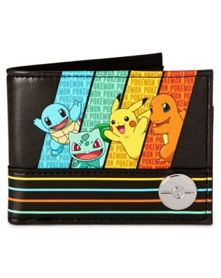 Pokémon Badge Bifold Wallet - Pokémon - Spencer's