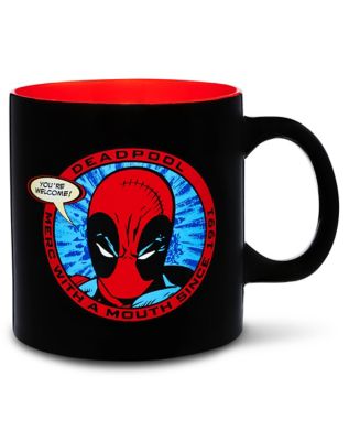 Merc with a Mouth Coffee Mug 20 oz. - Deadpool - Spencer's