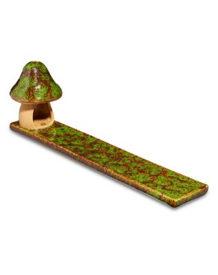 Glazed Mushroom Dual Function Incense Burner - Spencer's