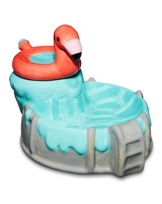 Flamingo Pool Float Ashtray and Stash Jar Set - Spencer's