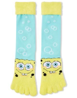 SpongeBob SquarePants Bubble Toe Socks - Spencer's