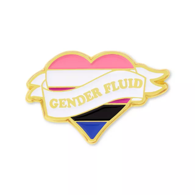 Multi Pack Genderfluid Pride Pins 4 Pack Spencers