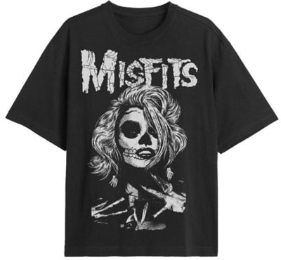 Misfits Girl Skull T Shirt - Spencer's