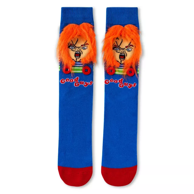 3D Chucky Crew Socks - Spencer's
