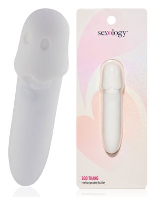 Boo Thang 10-Function Rechargeable Bullet Vibrator 5.3 Inch - Sexology - Spencer's