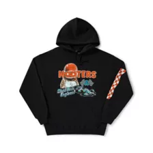 Hooters Racing Flag Sleeve Hoodie - Spencer's