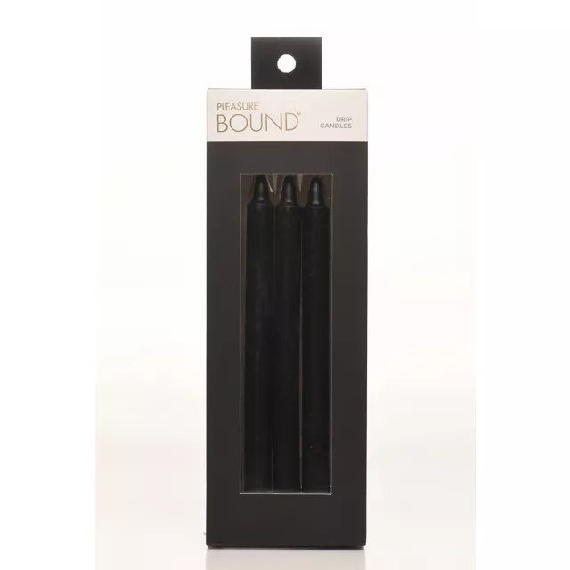 Multi Pack Pleasure Bound Dark Drippers Fetish Drip Candles 3 Pack