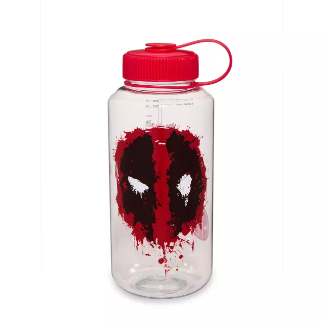 Deadpool Mask Water Bottle 32 oz. - Marvel - Spencer's