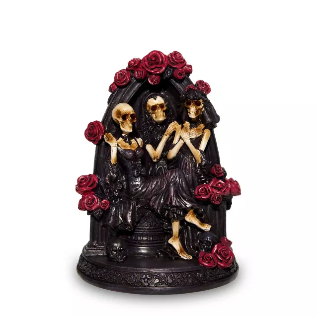 Gothic Rose Temptress Backflow Incense Burner - Spencer's