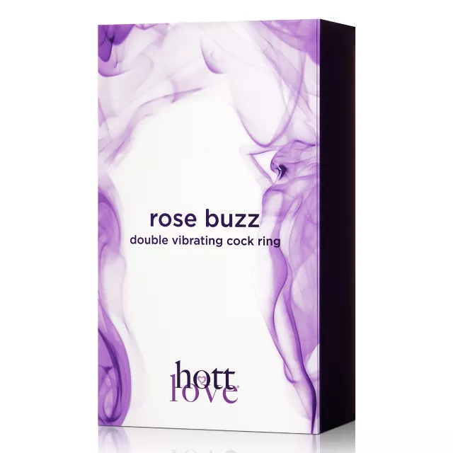Rose Buzz Double Vibrating Cock Ring - Hott Love - Spencer's
