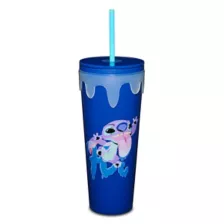 Stitch Drippy Cup with Straw 16 oz. - Lilo & Stitch - Spencer's