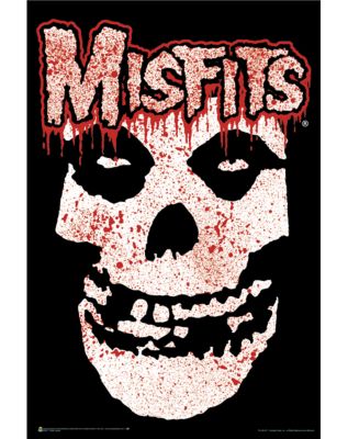 The Misfits Crimson Ghost Poster Spencers
