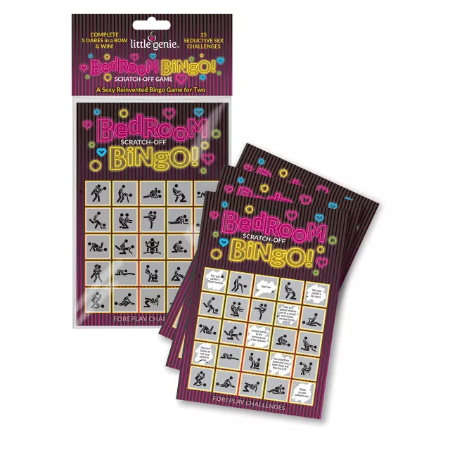 Bedroom Scratch-Off Bingo - Spencer's