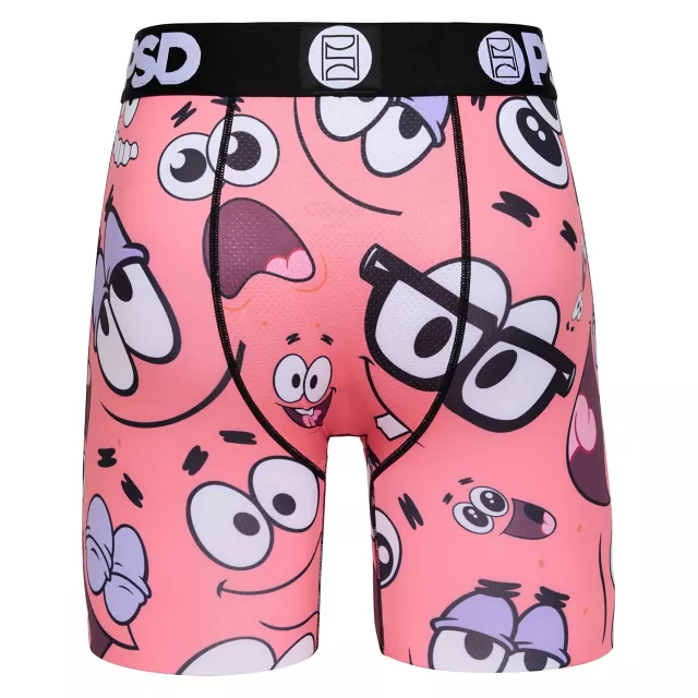 PSD Pink Patrick Faces Boxer Briefs - SpongeBob SquarePants - Spencer's