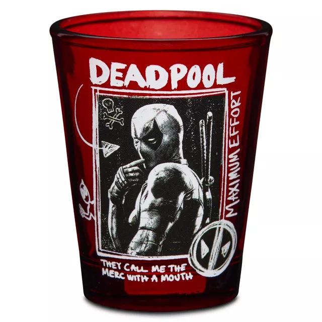 Deadpool Poster Shot Glass 2 oz. - Marvel - Spencer's