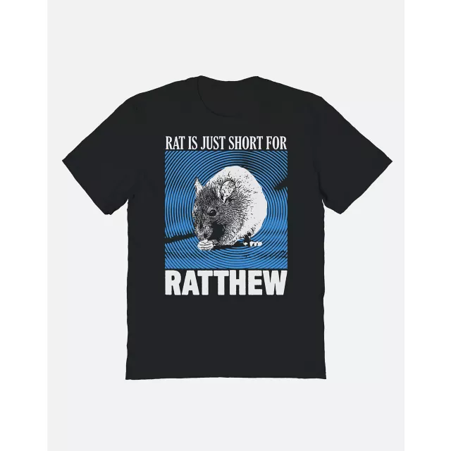 Rat for Ratthew T Shirt - Offensively Yellow - Spencer's