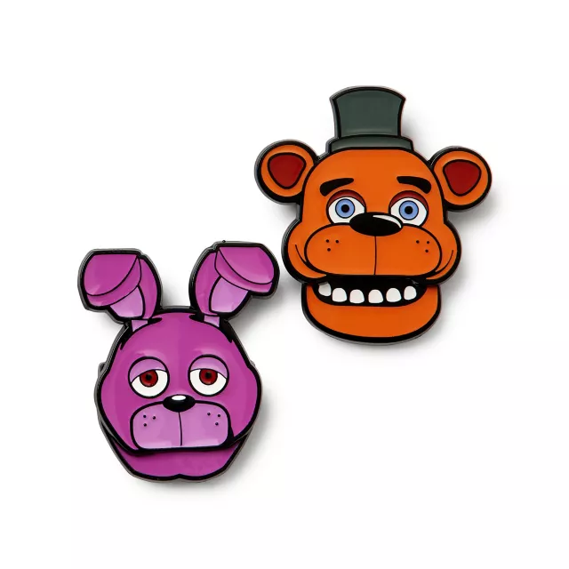 Freddy and Bonnie Bestie Pin Set - Five Nights at Freddy's - Spencer's