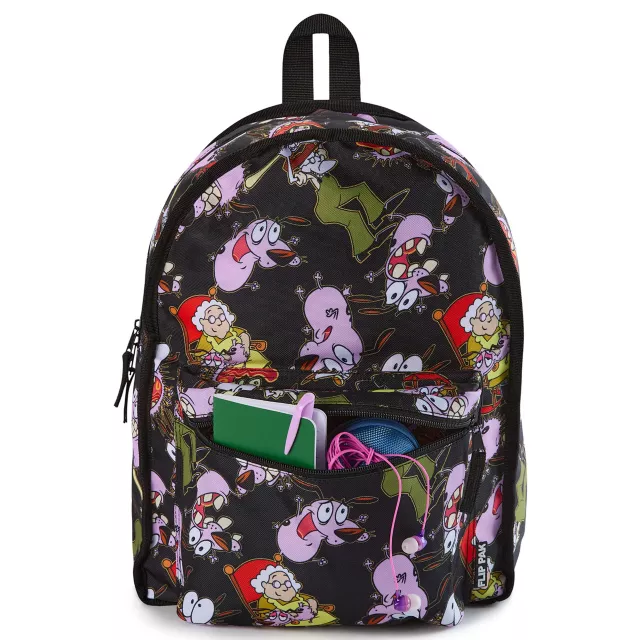 Flip Pak Courage the Cowardly Dog Reversible Backpack - Spencer's