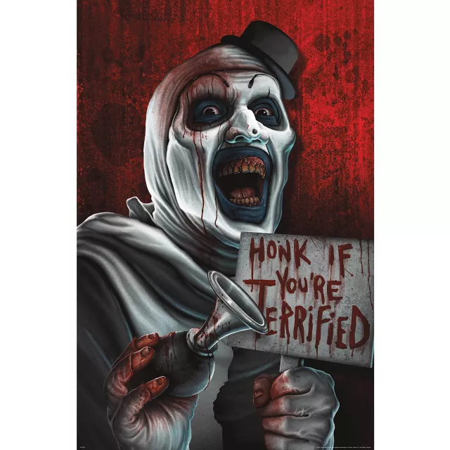 Art the Clown Honk Poster - Terrifier - Spencer's