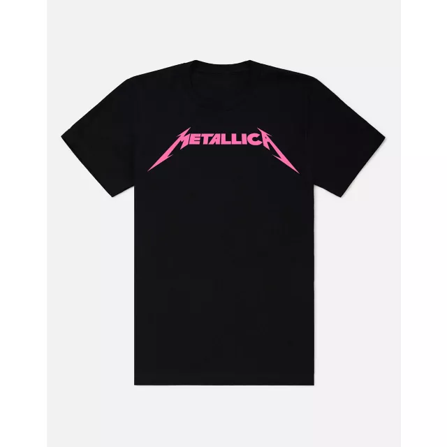 Pink Metallica T Shirt - Spencer's