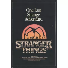 Stranger Things One Last Strange Adventure Poster - Spencer's