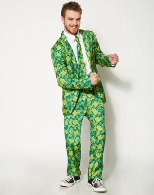Adult Clover St. Patrick's Day Suit - Spencer's