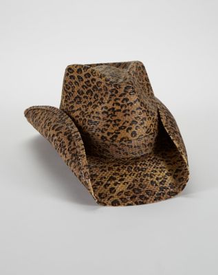 Leopard Print Cowboy Hat