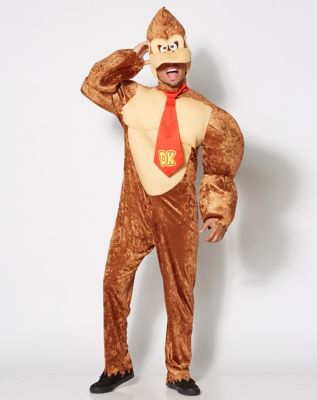 Adult Donkey Kong Costume - Super Mario Bros - Spencer's