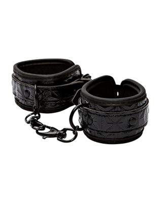 Black Wrist Cuffs - Spencer's