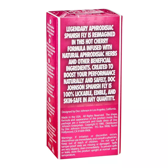 Spanish Fly Wild Strawberry Drops 1 oz. - Doc Johnson - Spencer's