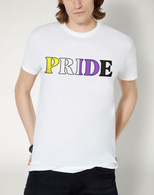 Nonbinary Pride T Shirt - Spencer's