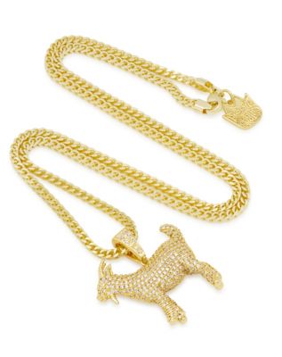 CZ The GOAT Chain Necklace - The Notorious BIG - Spencer's