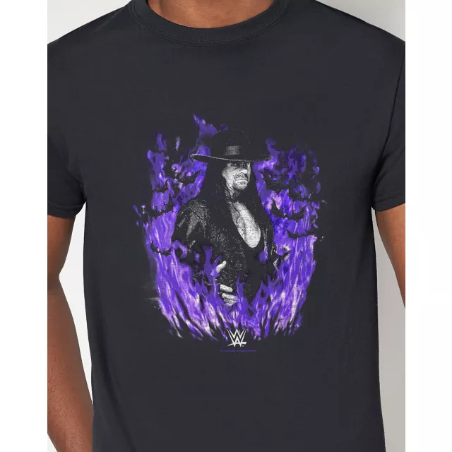 Purple Flame Undertaker T Shirt - WWE - Spencer's
