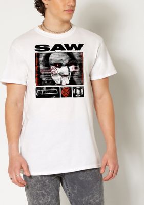 Saw Icon Grid T Shirt - Saw - Spencer's
